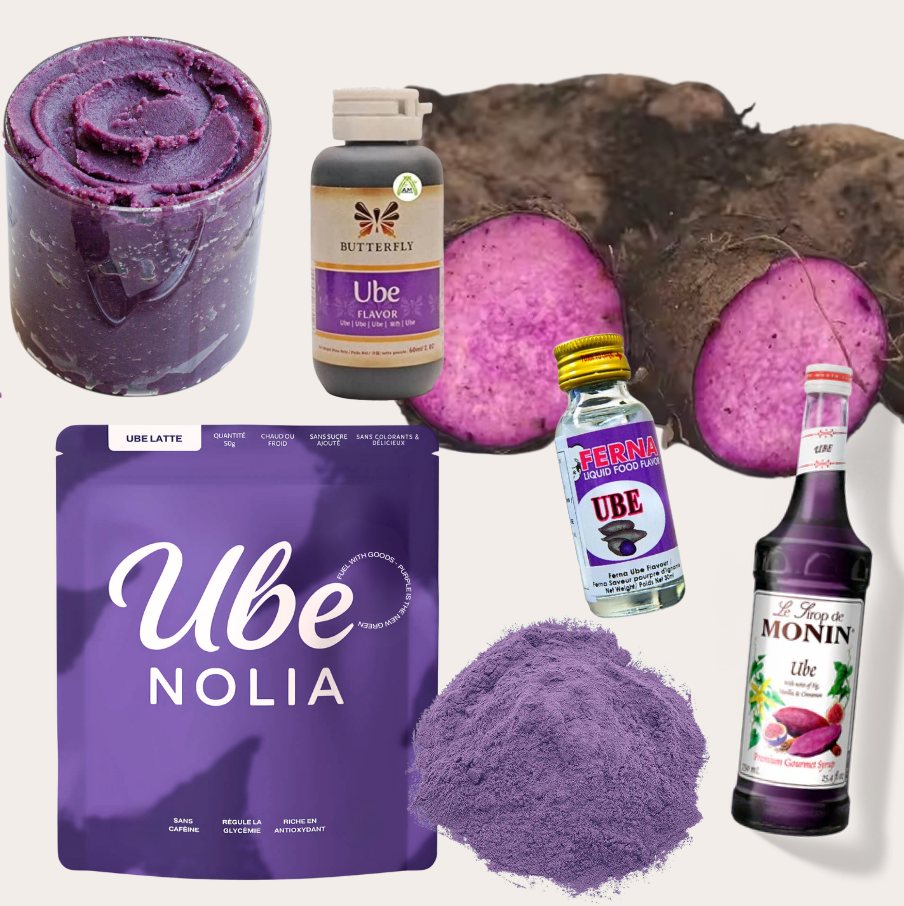 UBE NOLIA®｜Guide: How to use Ube Powder, Fresh Ube, or Ube Extract